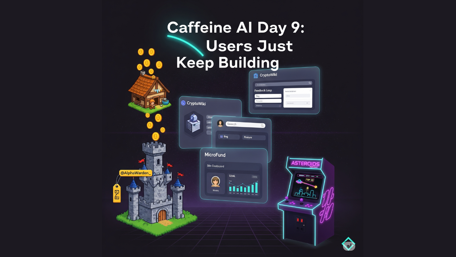 Caffeine AI Day 9: Users Keep Building, From Kingdoms and Encyclopedias ...