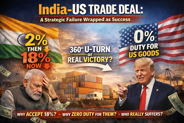 India–US Trade Deal: Call It What It Is — A Strategic Failure Wrapped ...